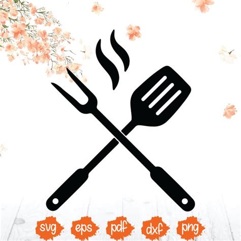 Bbq Spatula Svg Etsy