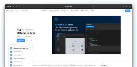Material Ui 同步插件 🧪 Material Ui Mui 组件库