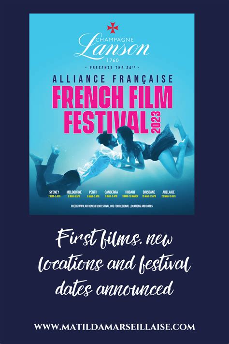 Alliance Française French Film Festival 2023 first 15 films announced