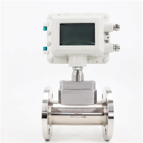 4 20mA Output Natural Gas Turbine Flow Meter Flange Natural Gas Turbine Flow Meter Flow Meter