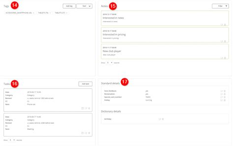 Contact Card Support Salesmanago Customer Engagement Platform For Impact Hungry Ecommerce