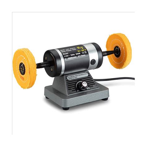 Bench Buffer Polisher Jewelry Polisher Benchtop Buffer Grinder With 2