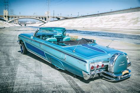 Download Muscle Car Lowrider 1962 Chevrolet Impala Convertible Vehicle