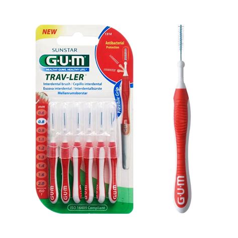 Межзубные щетки GUM TravLer 0,8 мм от продавца: ASTERIA – в интернет ...