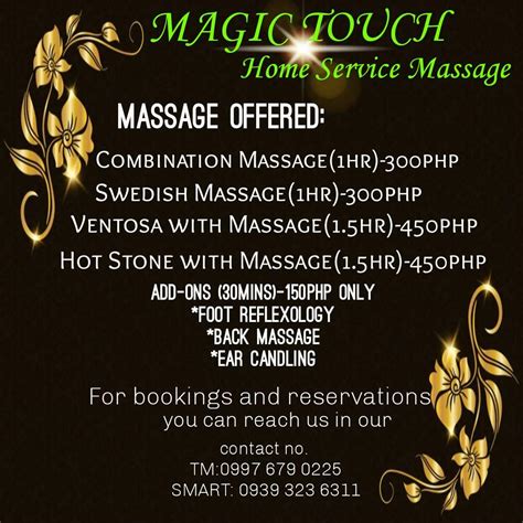 Magic Touch Spa And Home Service Massage