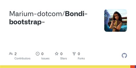 Github Marium Dotcombondi Bootstrap