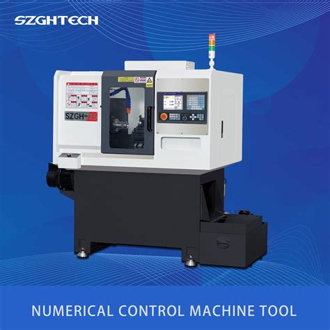 Slant Bed Cnc Lathe Turning Machine Szgh 25 Auto Feed Type Cnc Lathe For Metal Processing