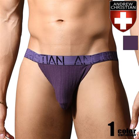 メンズビキニ AndrewChristian アンドリュークリスチャン Deluxe Rib Brief w ALMOST NAKED