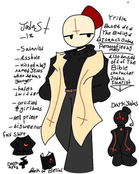 Judas Ref The Binding Of Isaac Isaac Book Art