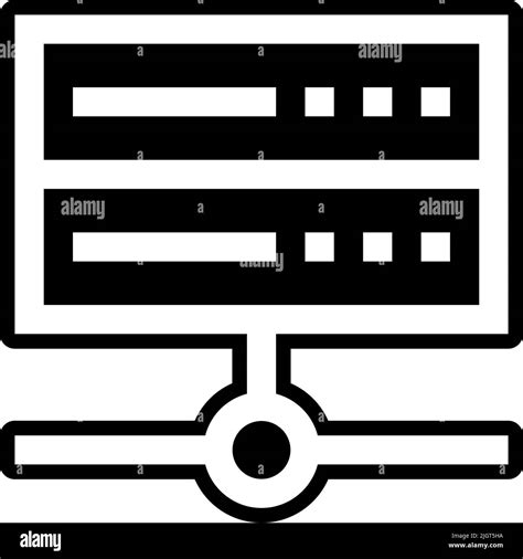 Social Media Server Icon Stock Vector Image And Art Alamy
