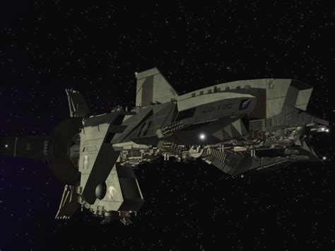 Mckenna Class Warship 3d Model