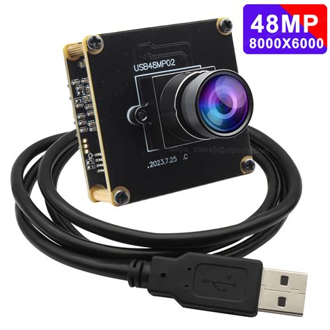 ELP Mp USB Camera Module Fps For Computer Wide Angle PC Camera Mini Lightburn Camera For