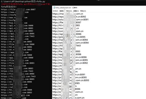 Python实现fofa调用api批量查询子域fofa批量查询 Csdn博客