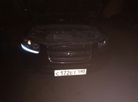 Возвращаем передние габаритные огни — Hyundai Santa Fe (2G), 2,7 л ...