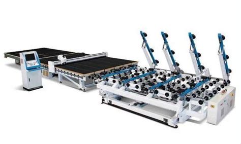 Automatic Cnc Glass Loading Cutting Breaking Line Windows Glass Cutting Machine For Glass