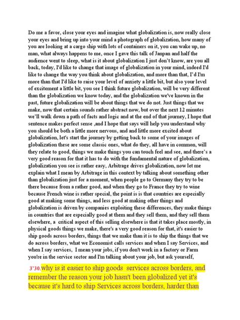 Why Will Future Globalisation Be So Different 4 Pdf Globalization