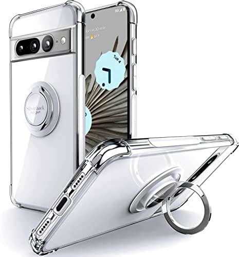 Silverback für Google Pixel 7 Pro Hülle Handyhülle mit 360 Grad Ring