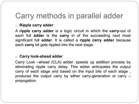 Unit 4 Combinational Circuit Pptx Programming Languages Computing