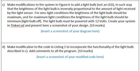 Solved C3 Answer The Following Questions About The Arduino