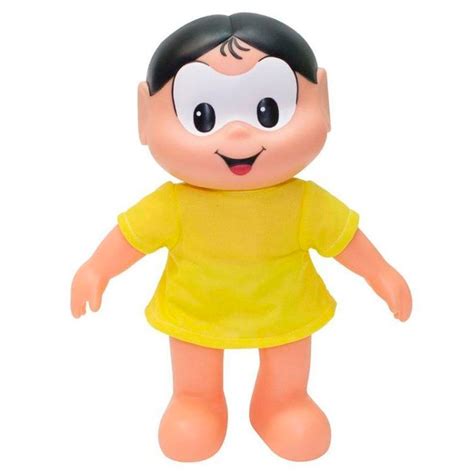 Boneca De Vinil 36 Cm Turma Da Mônica Magali Clássica Novabrink