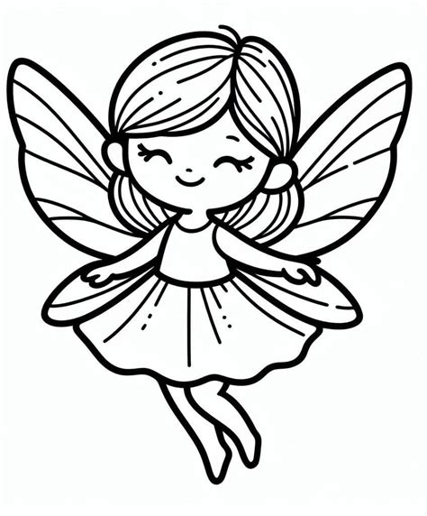 Desenhos de Fadinha Grátis para Colorir e Imprimir ColorirOnline