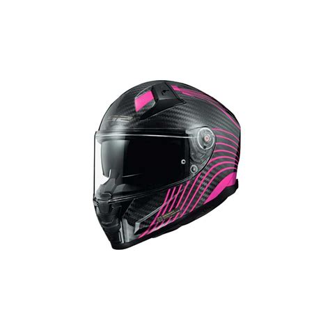 Ls2 Vector Ii Carbon Flux Violet Full Face Helmet