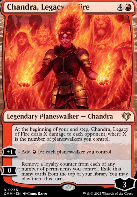 Planeswalker Party Cmm Commander Edh Mtg Deck