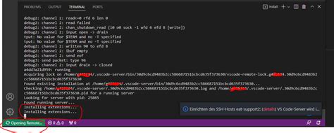Extensions Installation Stucks Does Not Work · Issue 6888 · Microsoftvscode Remote Release