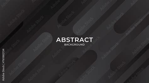 Abstract Dark Background With Geometric Shape Minimal Black Geometric Shape Overlay Layer
