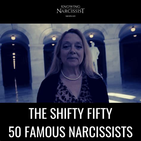 The Shifty Fifty : 50 Famous Narcissists - HG Tudor - Knowing The ...