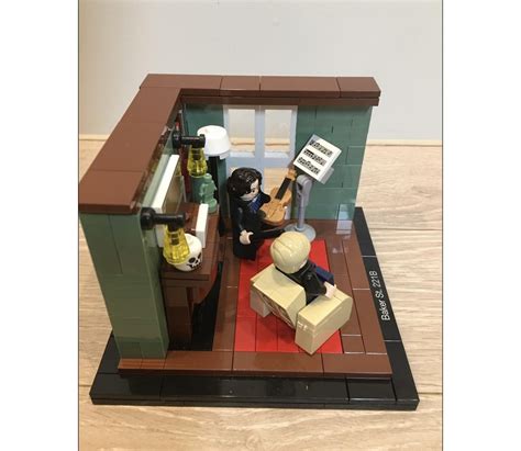 Lego Moc Baker Street 221b Sherlock Tv Series By Leblegun
