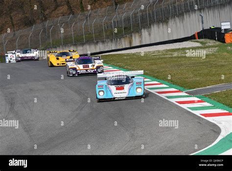 Scarperia 3 April 2022 Porsche 962 C Year 1990 In Action During