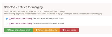 Merging Entities Tutorial Bookbrainz User Guide