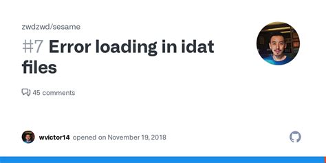 Error Loading In Idat Files · Issue 7 · Zwdzwdsesame · Github