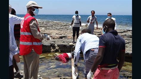 Tide Of Death Migrants Bodies Wash Ashore In Libya Cnn