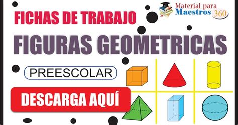 Estupendas Fichas De Trabajo De Figuras GeomÉtricas Para Preescolar