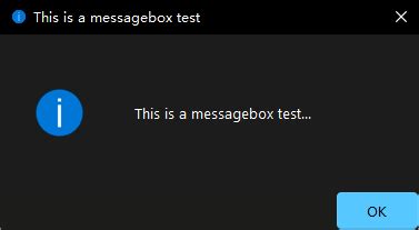 TkinterMessagebox This Is A Tkinter Messagebox With Sun Valley Ttk Theme