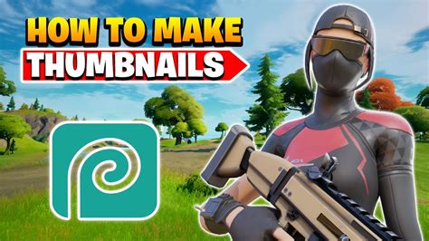 How To Make A FREE Fortnite Thumbnail On Photopea Tutorial Free