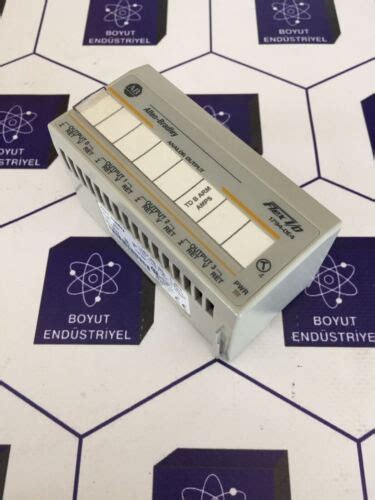 allen bradley 1794 oe4 flex i o analog output spw industrial