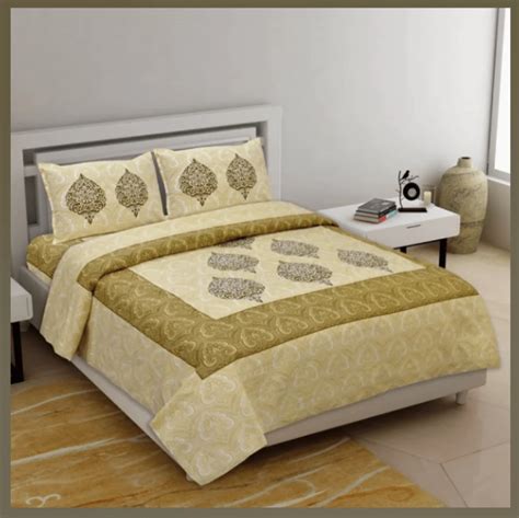 170 Gsm Cotton King Size Bed Sheets For Home At ₹ 1200set In Salem