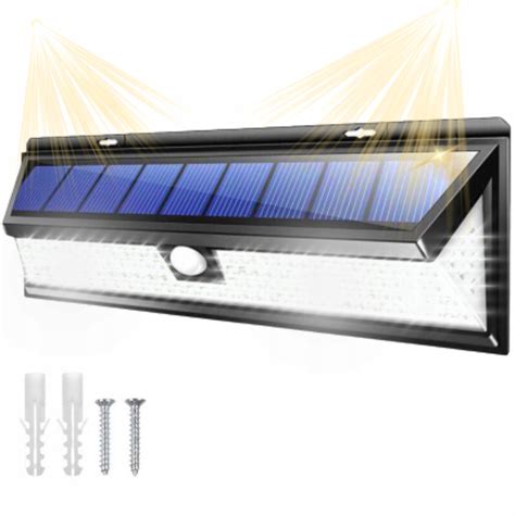 LAMPA ULICZNA SOLARNA LED Z CZUJNIKIEM RUCHU I ZMIERZCHU W Cena Opinie