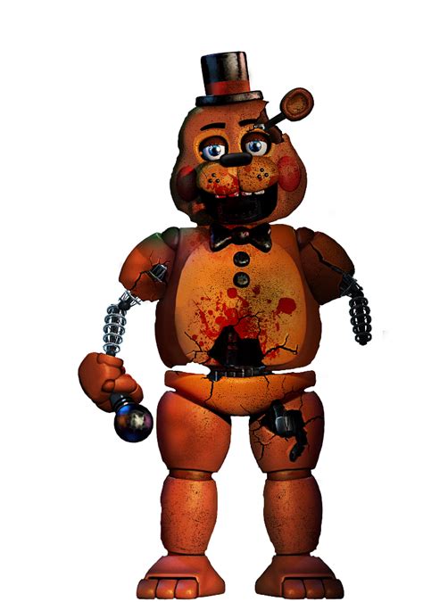 Withered Toy Freddy 20 By Fanflol222 On Deviantart