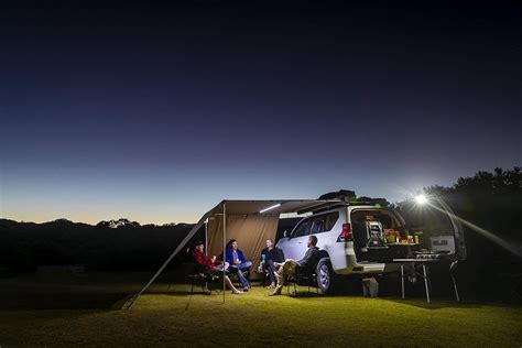 ARB X Accessories Retractable Awning With Led Light Strip Included X Mm