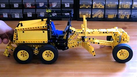 Lego Technic Road Grader YouTube