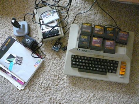 Atari 800 7 Games Atari 410 Cassette Recorder Joystick Books Etsy Cassette Cassette