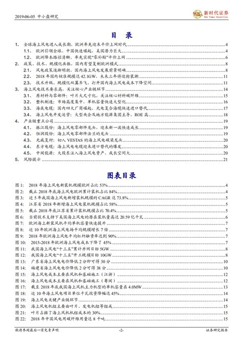 海上风电专题：全球迎来平价上网时代，国内市场快速崛起pdf 先导研报