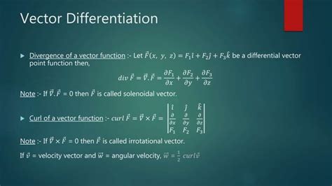Gate Engineering Maths Vector Calculus Ppt