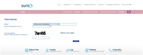 Tipos De Cita Por Internet Sura Eps Nueva Descarga