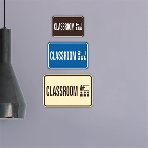 Classic Framed Classroom Wall Or Door Sign Pacific Sign And Stamp