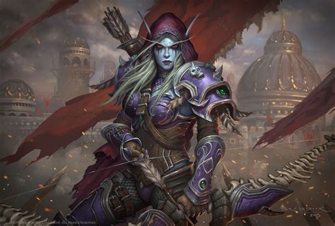 ArtStation Dark Lady Sylvanas Windrunner Eric Braddock Warcraft Art World Of Warcraft
